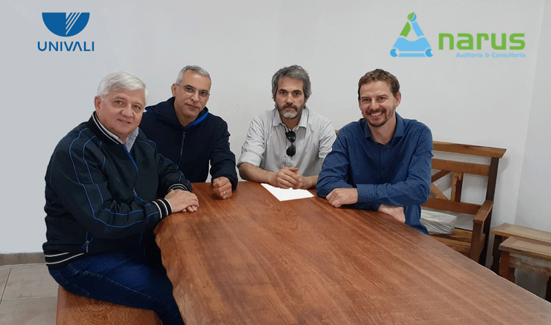 Univali firma convênio com a Narus Auditoria & Consultoria - Univali